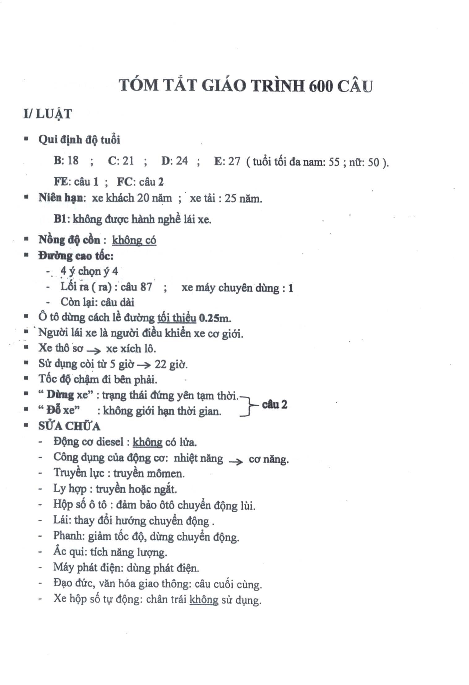 Download Miễn Phí Phần Mềm 600 Câu Hỏi - Mẹo Học 600 Câu Hỏi Đạt Điểm ...